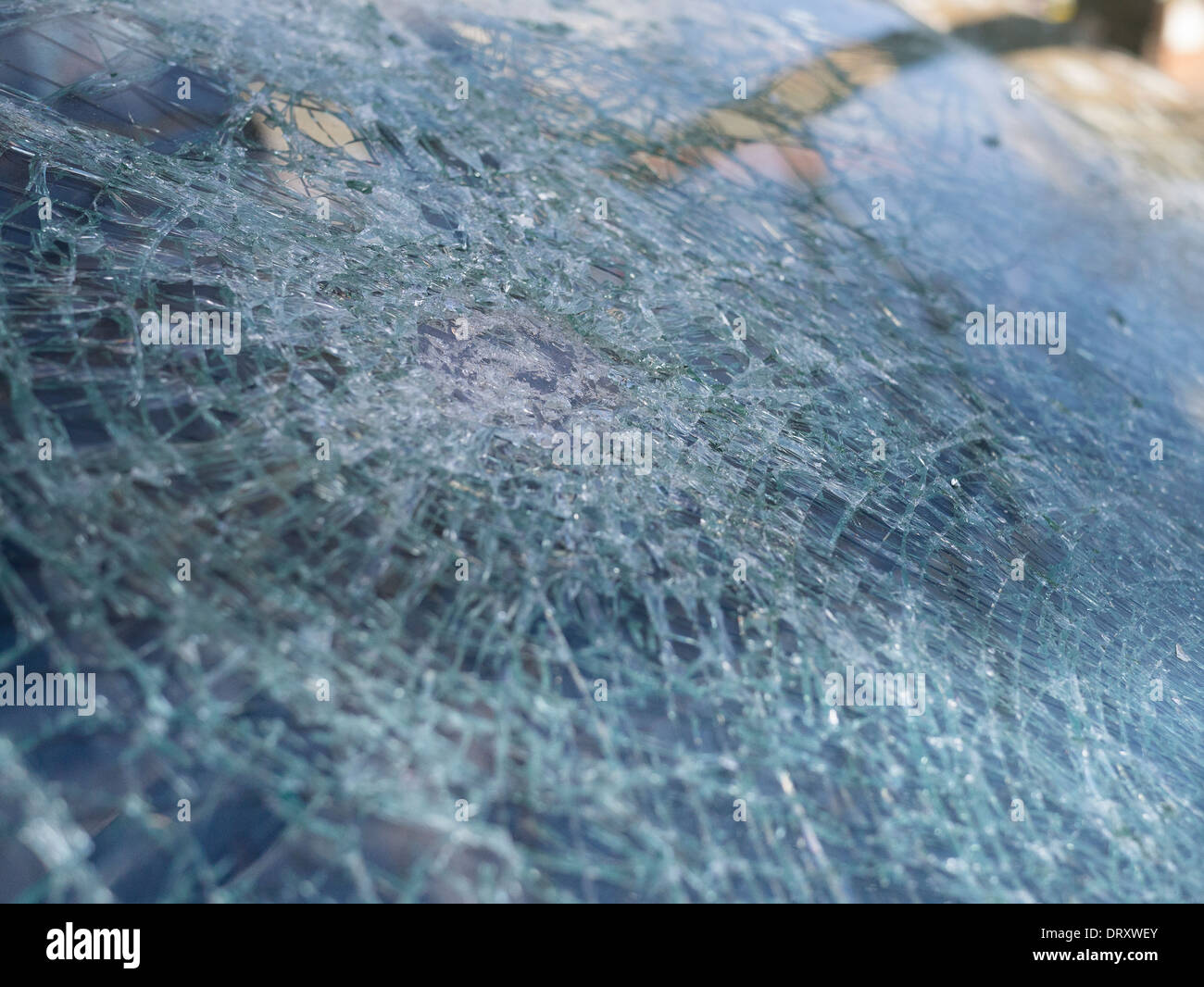 Smashed car windows Stock Photo - Alamy