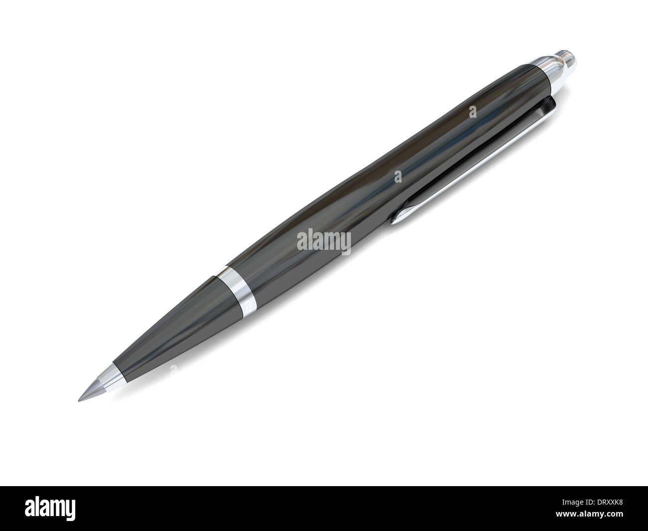 Illustration of elegant pen isolated on white background Stock Photo ...