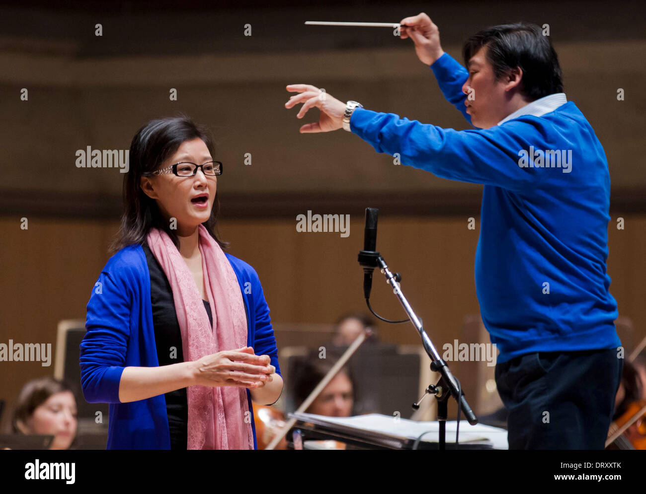 Toronto, Canada. 3rd Feb, 2014. Chinese singer Song Zuying performs ...