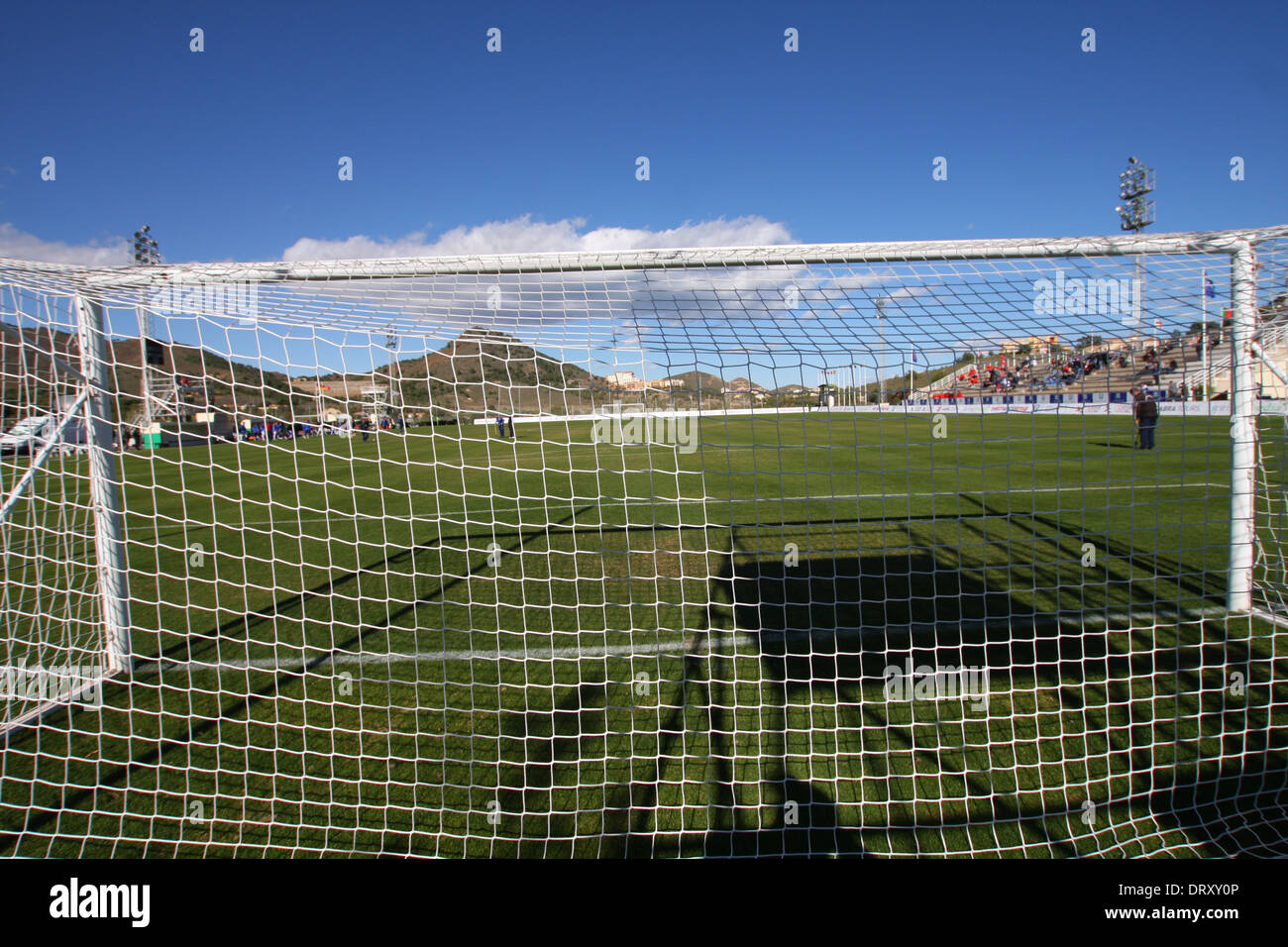 Generic football pitch hi-res stock photography and images - Alamy