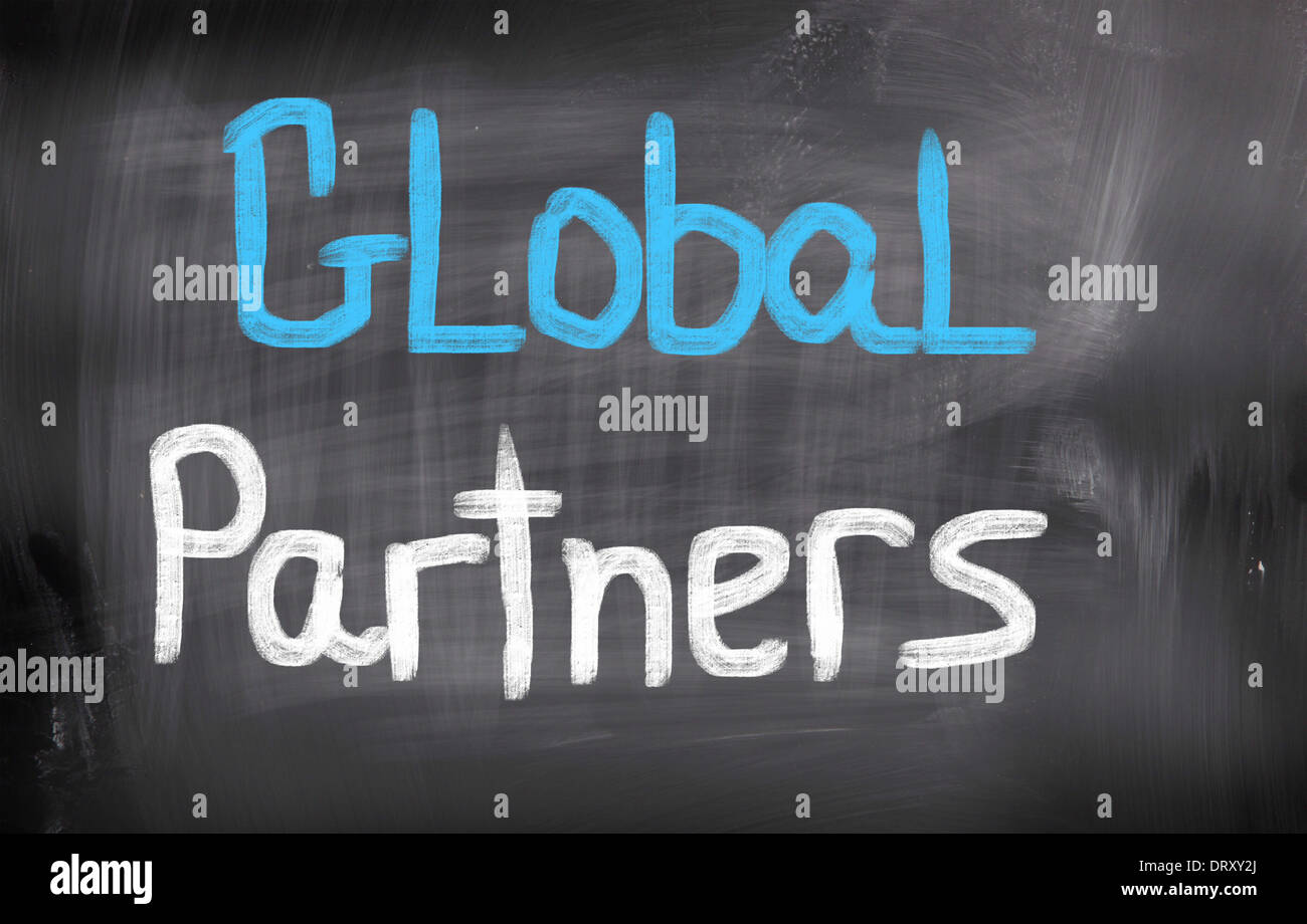 Global Partners Concept Stock Photo - Alamy