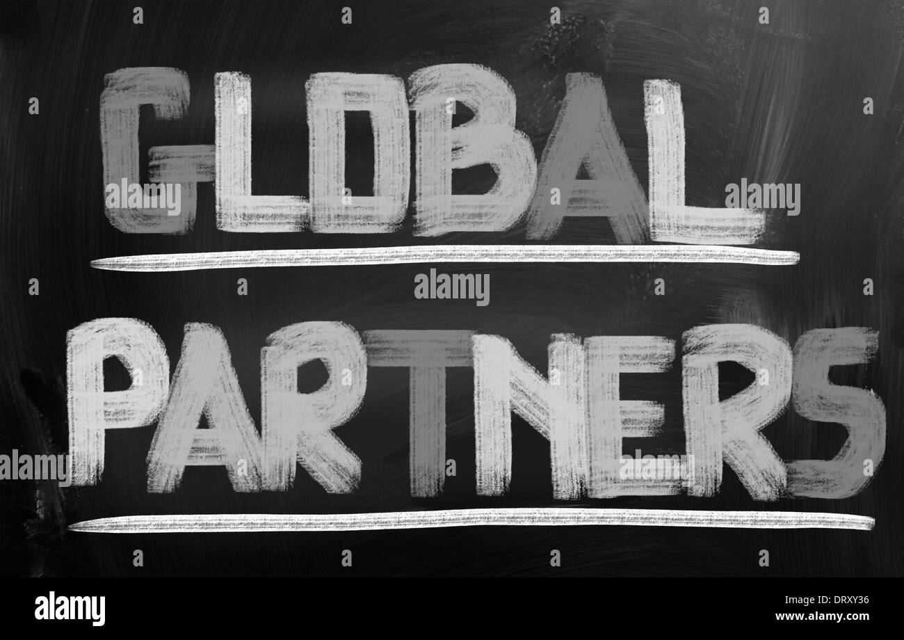 Global Partners Concept Stock Photo - Alamy