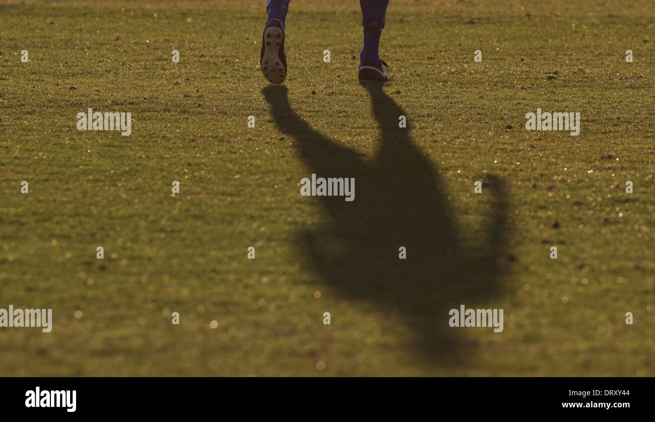 Generic football pitch hi-res stock photography and images - Alamy
