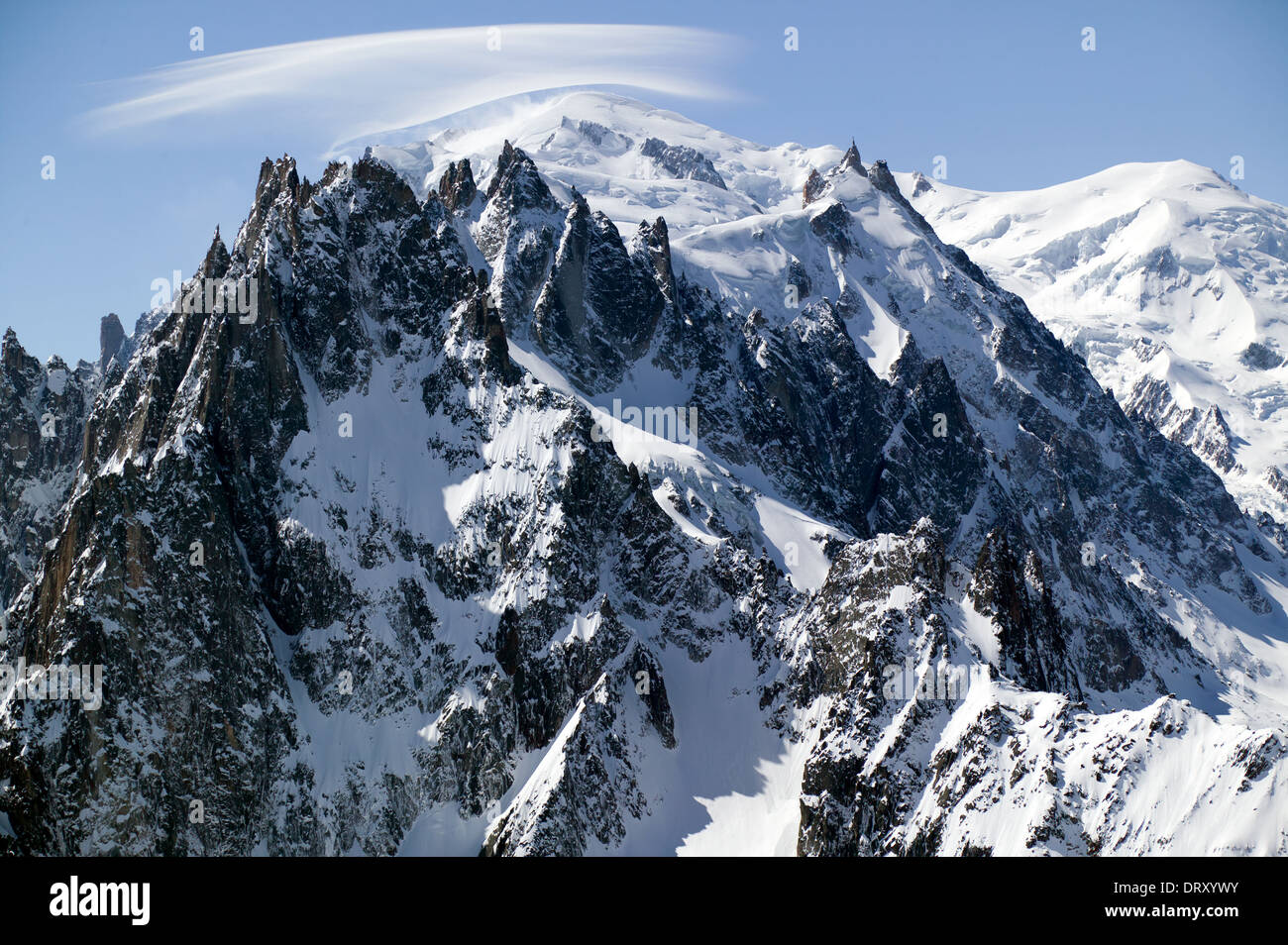Panorama mont blanc grand hi-res stock photography and images - Alamy