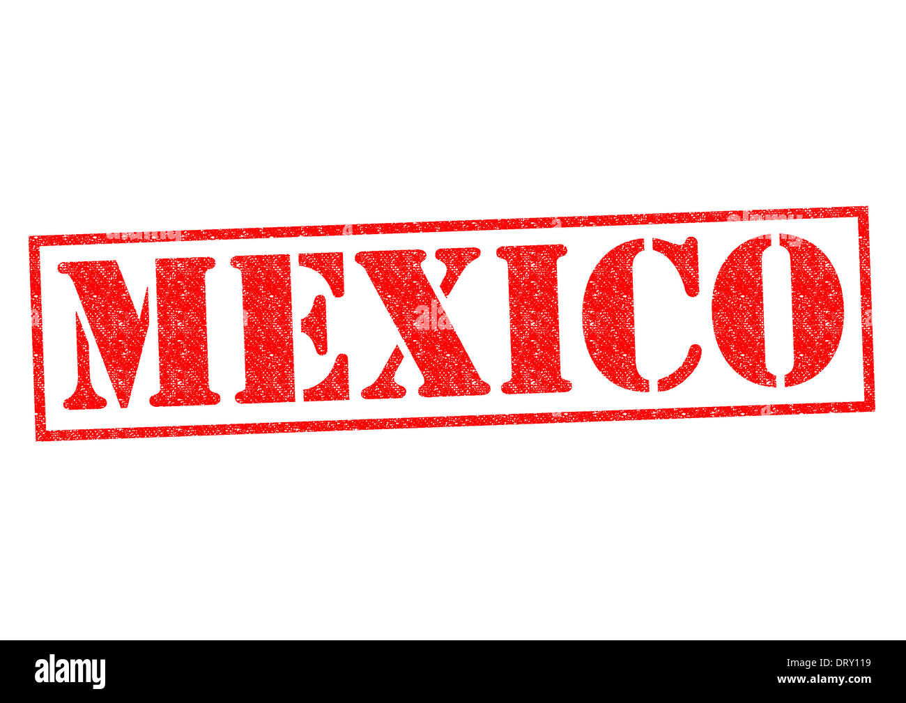 MEXICO Rubber Stamp over a white background Stock Photo - Alamy