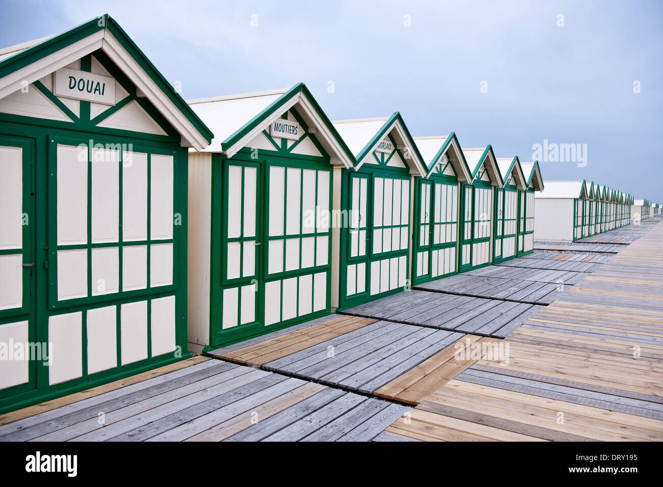 Wide wooden boardwalk hi-res stock photography and images - Alamy