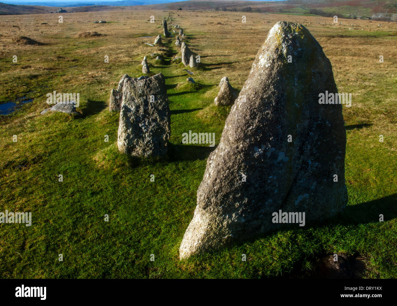 Stone row hi-res stock photography and images - Alamy