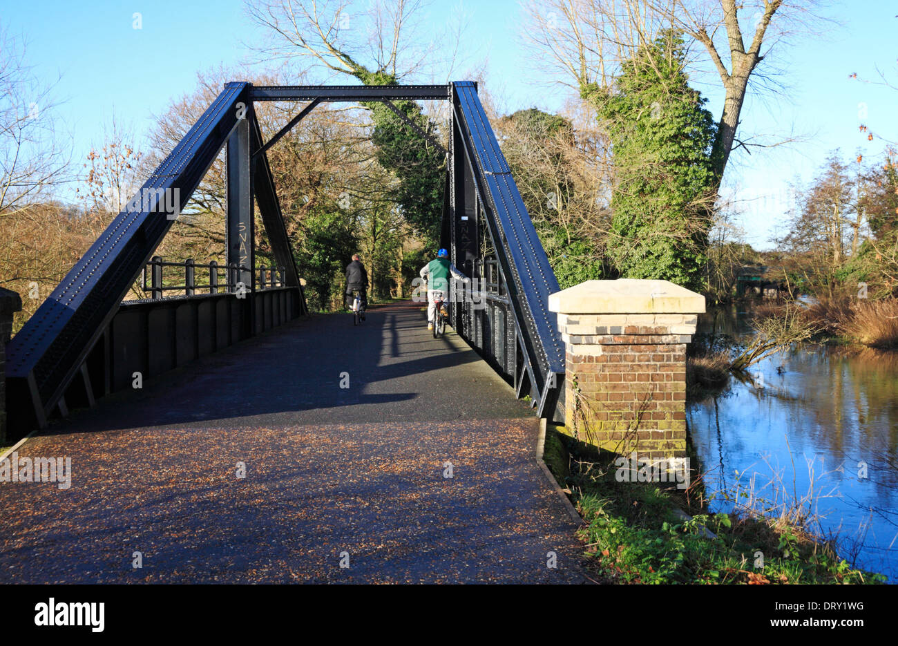 Marriotts way long distance footpath hi-res stock photography and ...