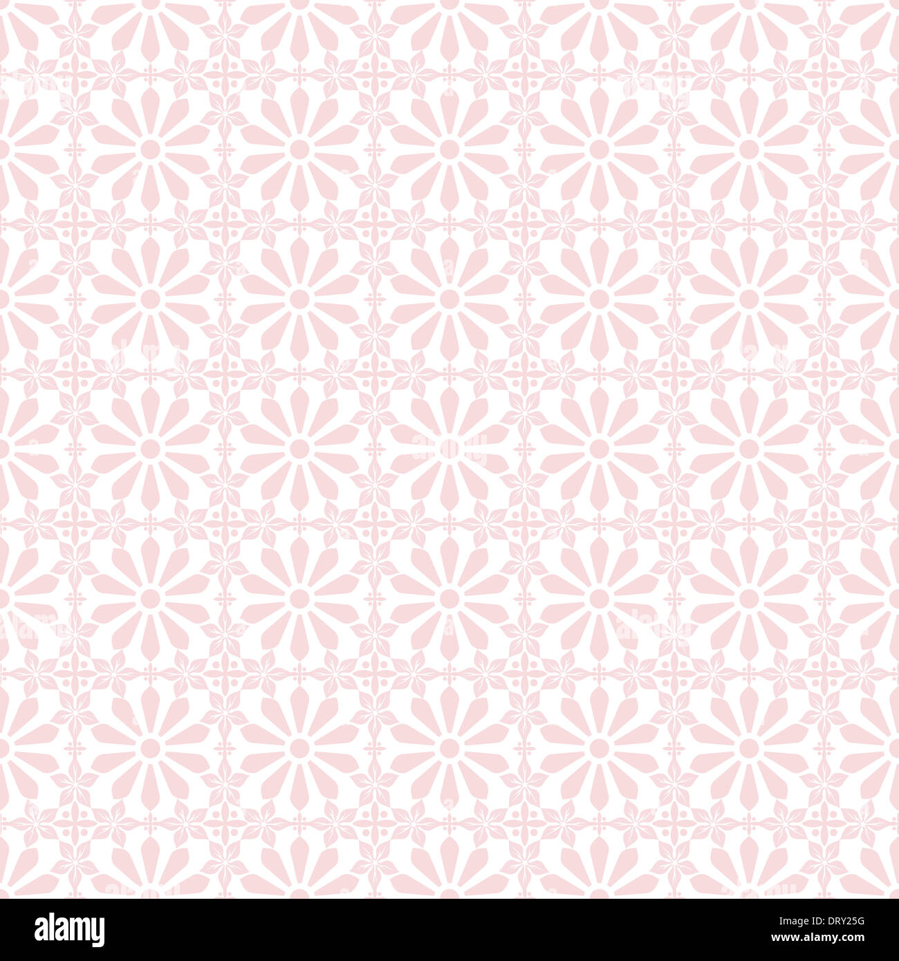 Seamless Floral Pattern Stock Photo - Alamy
