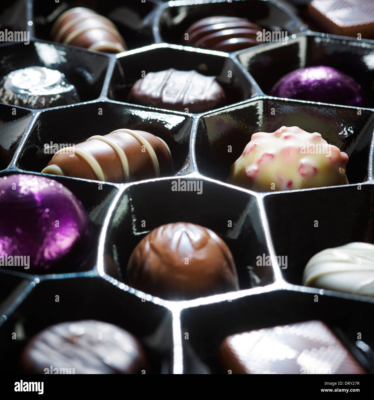 Luxury chocolates hi-res stock photography and images - Alamy
