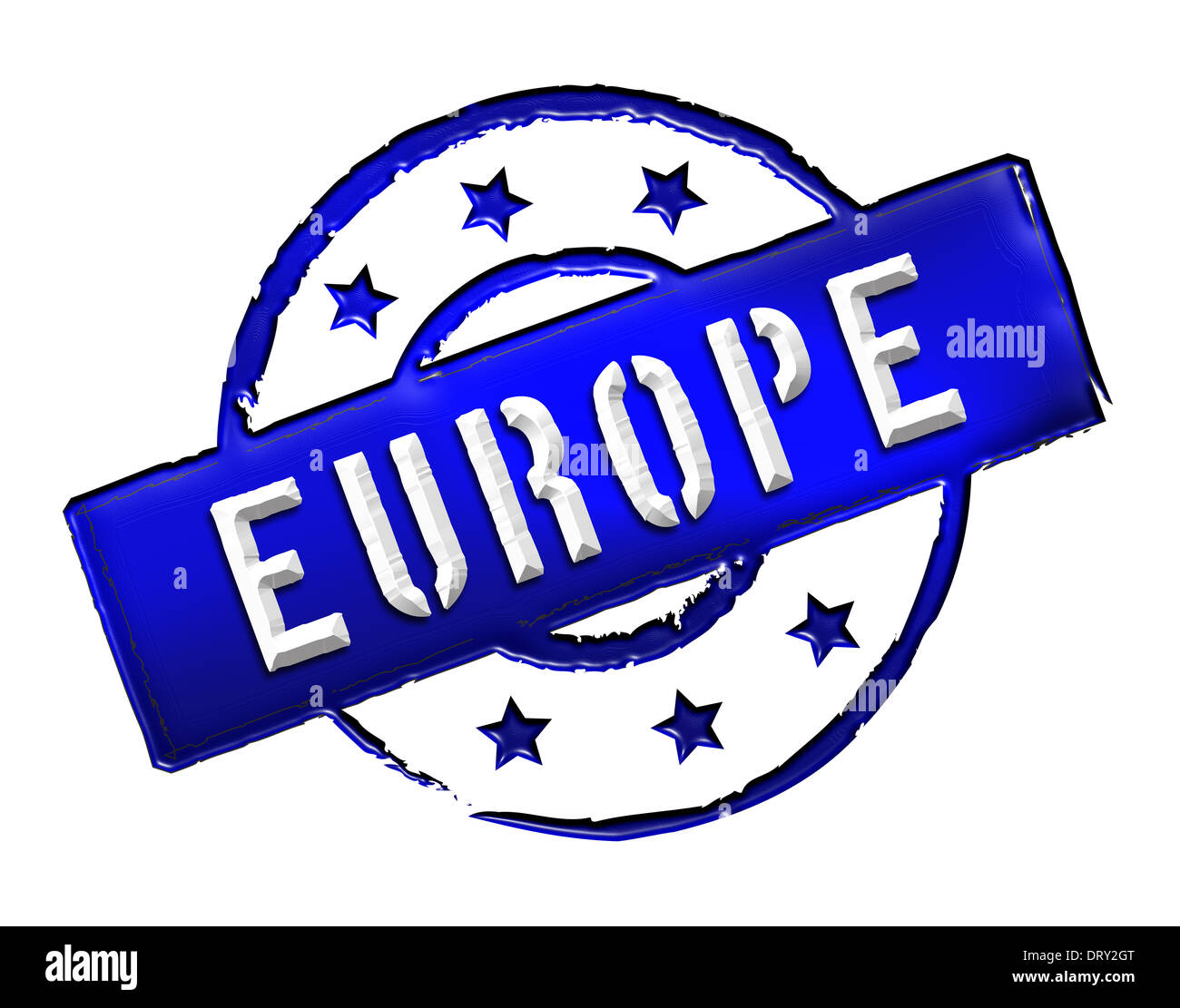 Europe - Stamp Stock Photo - Alamy