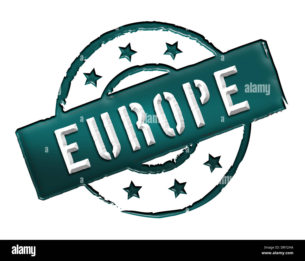 Europe - Stamp Stock Photo - Alamy