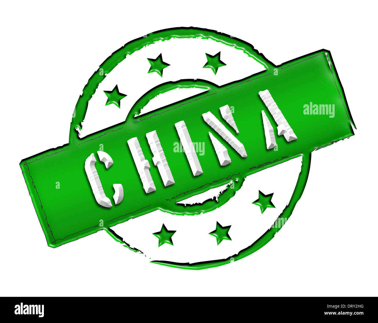 China - Stamp Stock Photo - Alamy