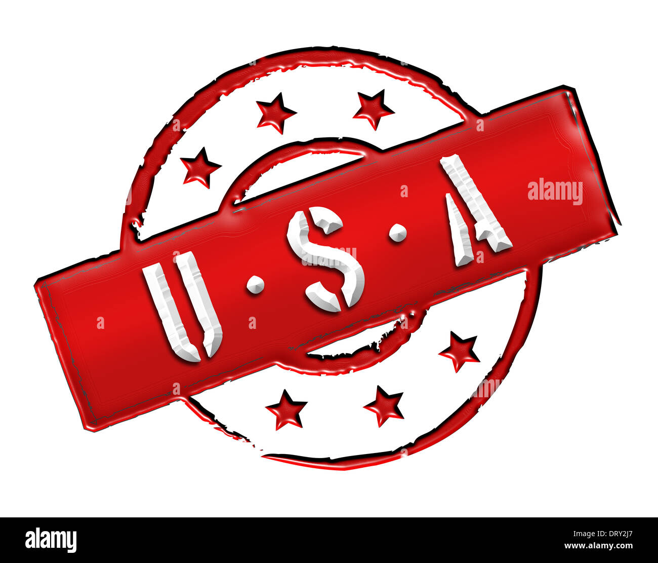 America - Stamp Stock Photo - Alamy