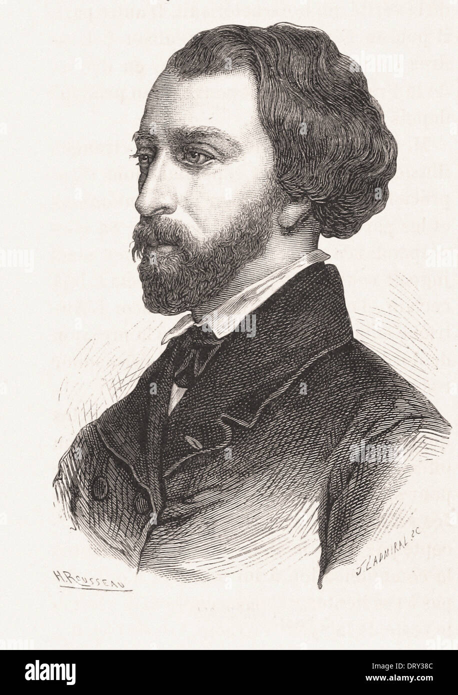 Alfred de musset portrait hi-res stock photography and images - Alamy