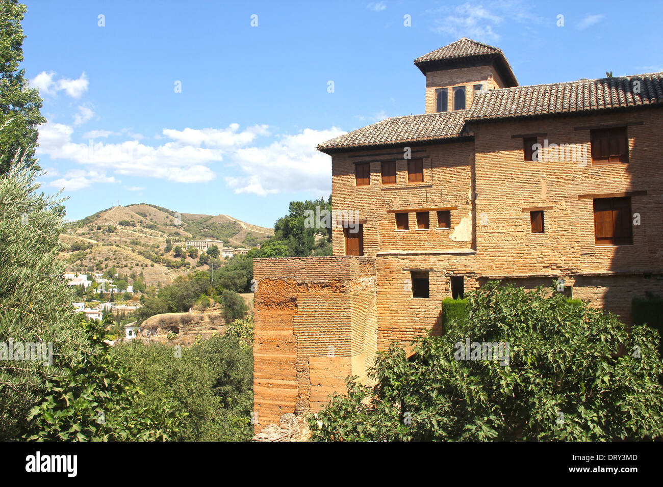 Al hambra palace and view hi-res stock photography and images - Alamy