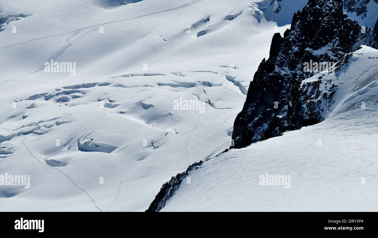 Glacier alps france mountain snow rock hi-res stock photography and ...