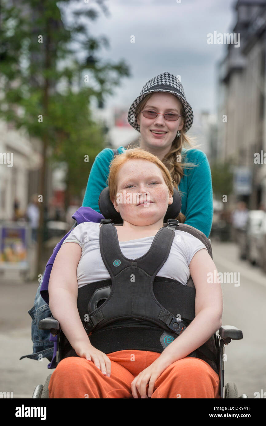 Disabled girl hi-res stock photography and images - Alamy
