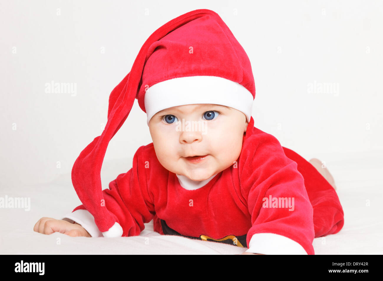 Baby Santa Claus Stock Photo - Alamy