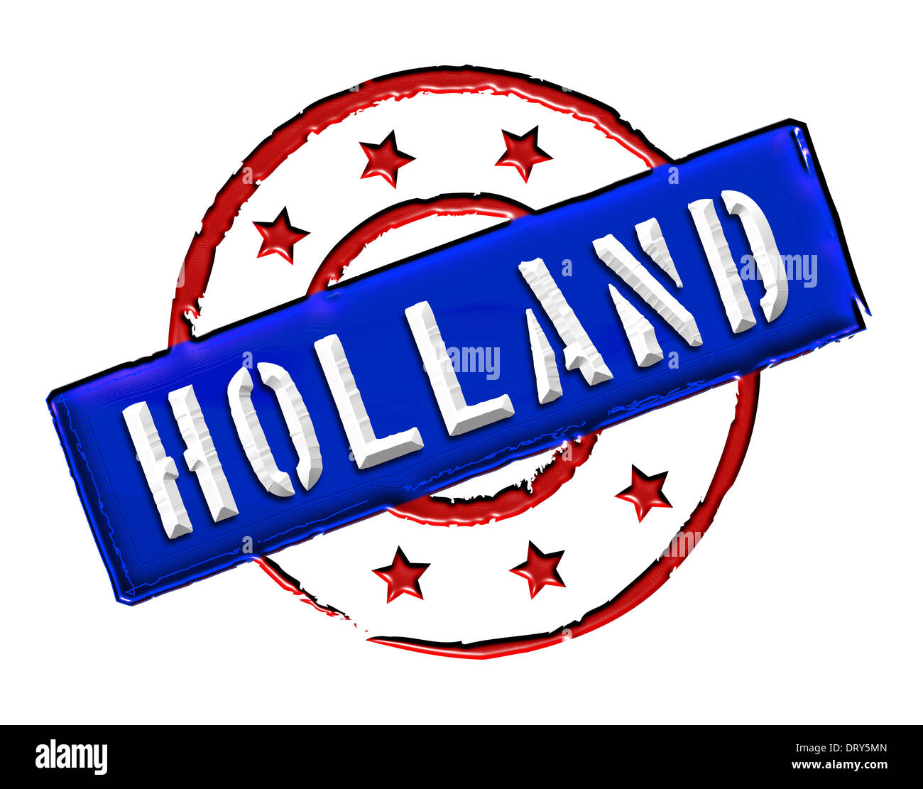 Holland - Stamp Stock Photo - Alamy