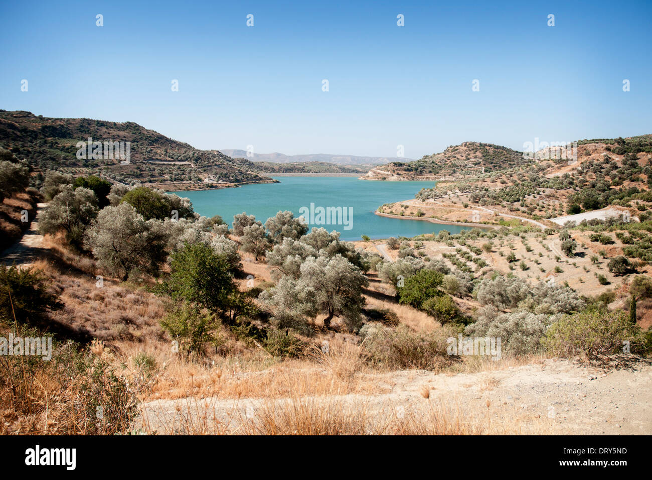Greece crete reservoir hi-res stock photography and images - Alamy