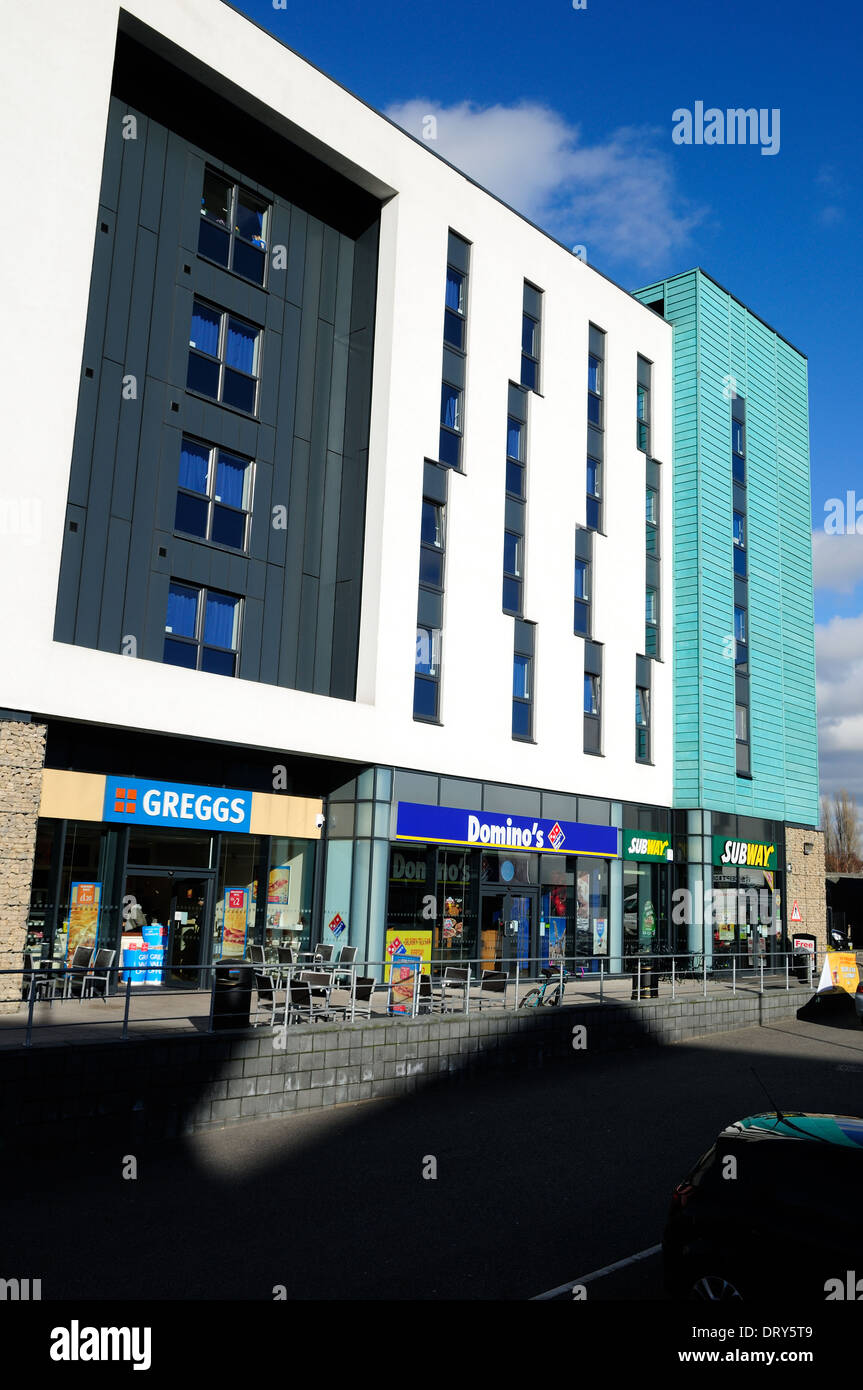 Nottingham 1 Student Accommodation For University Stock Photo - Alamy