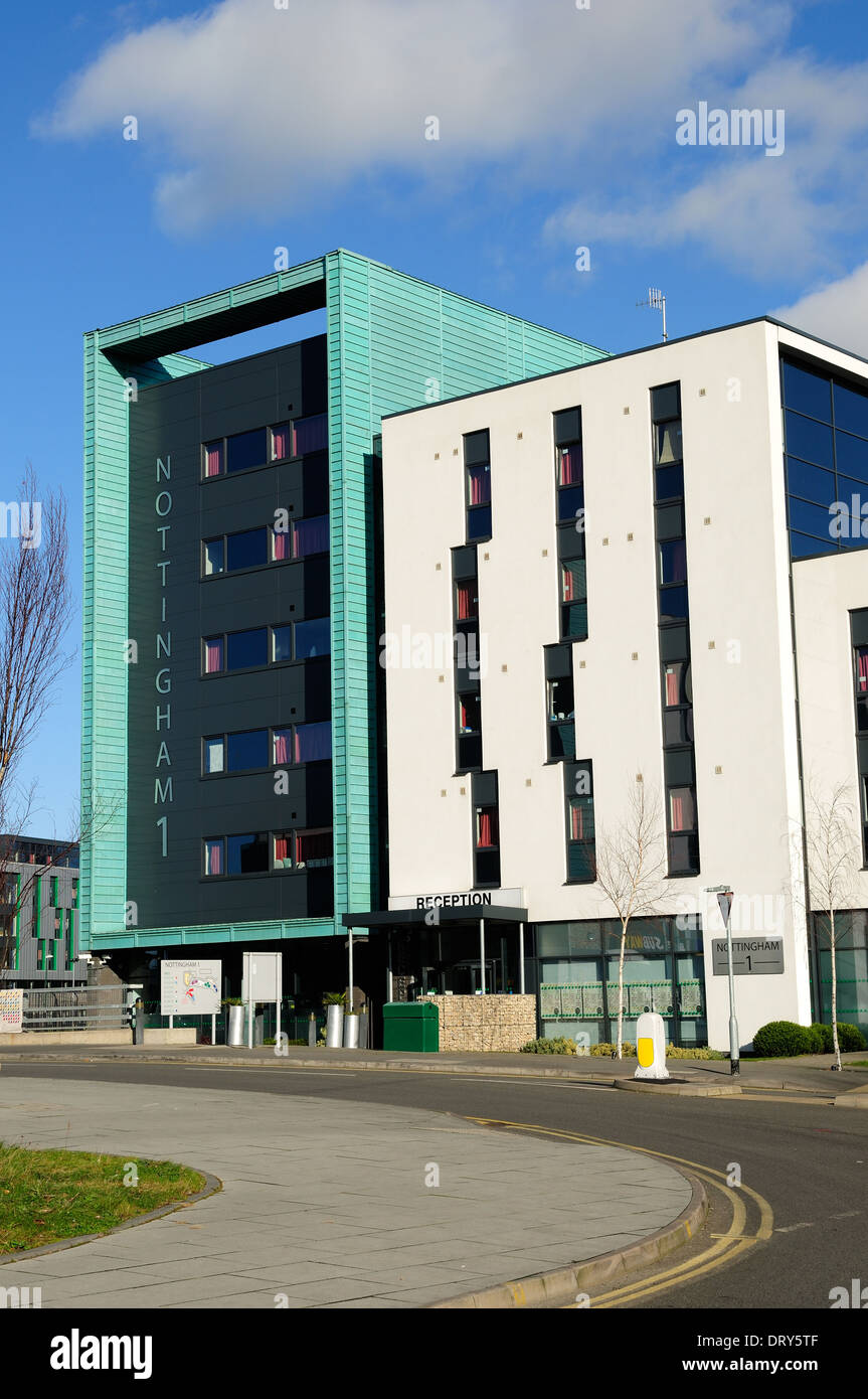 Nottingham 1 Student Accommodation For University Stock Photo - Alamy