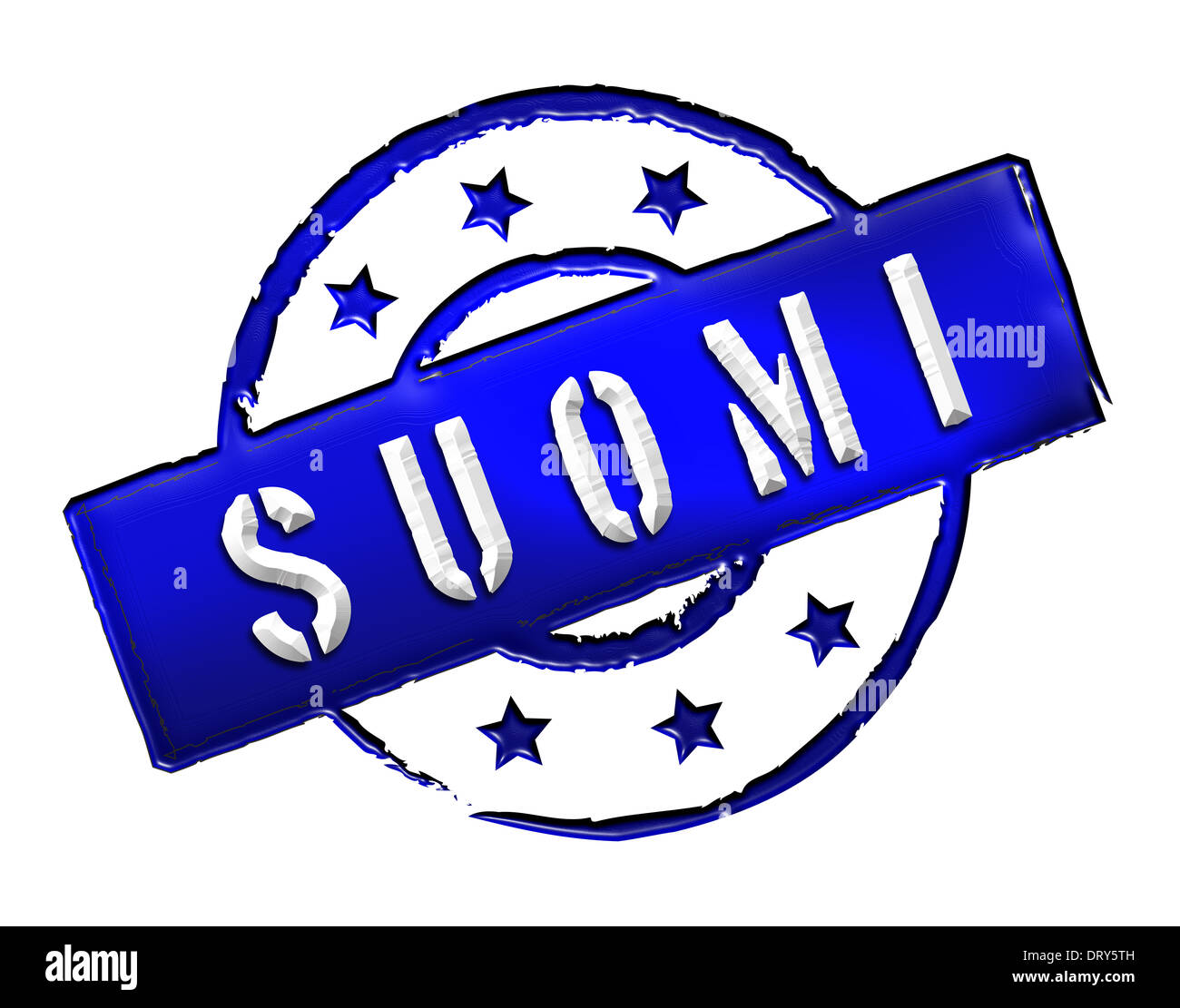 Suomi - Stamp Stock Photo - Alamy