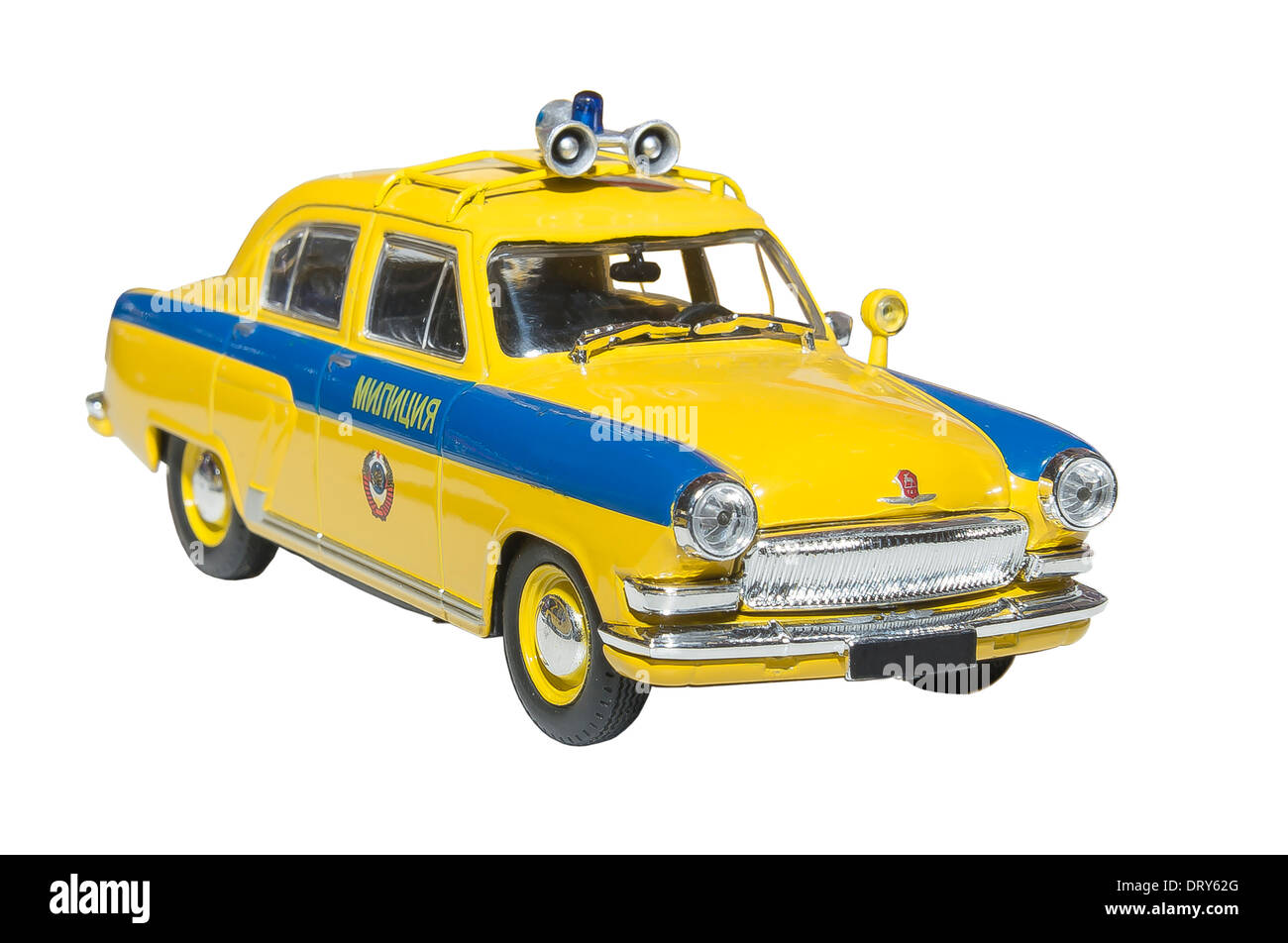 Old model police car hi-res stock photography and images - Alamy
