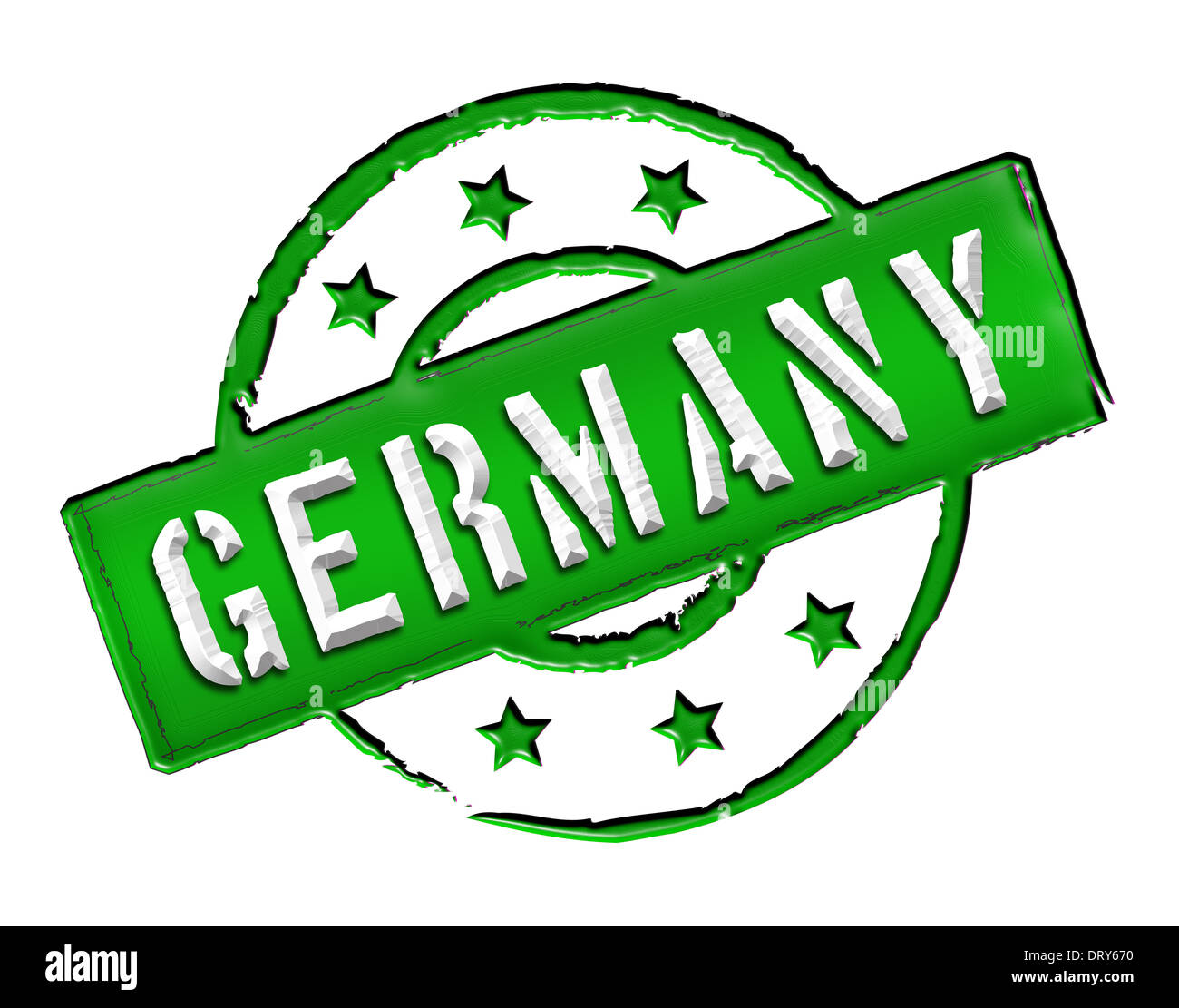 Germany - Stamp Stock Photo - Alamy