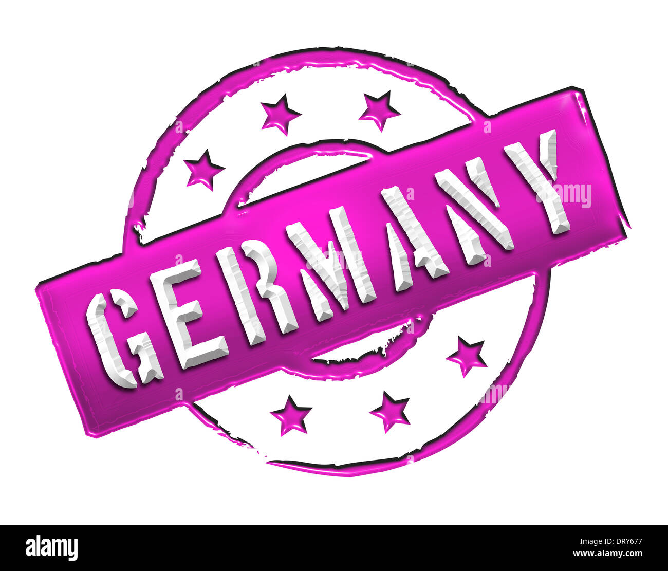 Germany - Stamp Stock Photo - Alamy