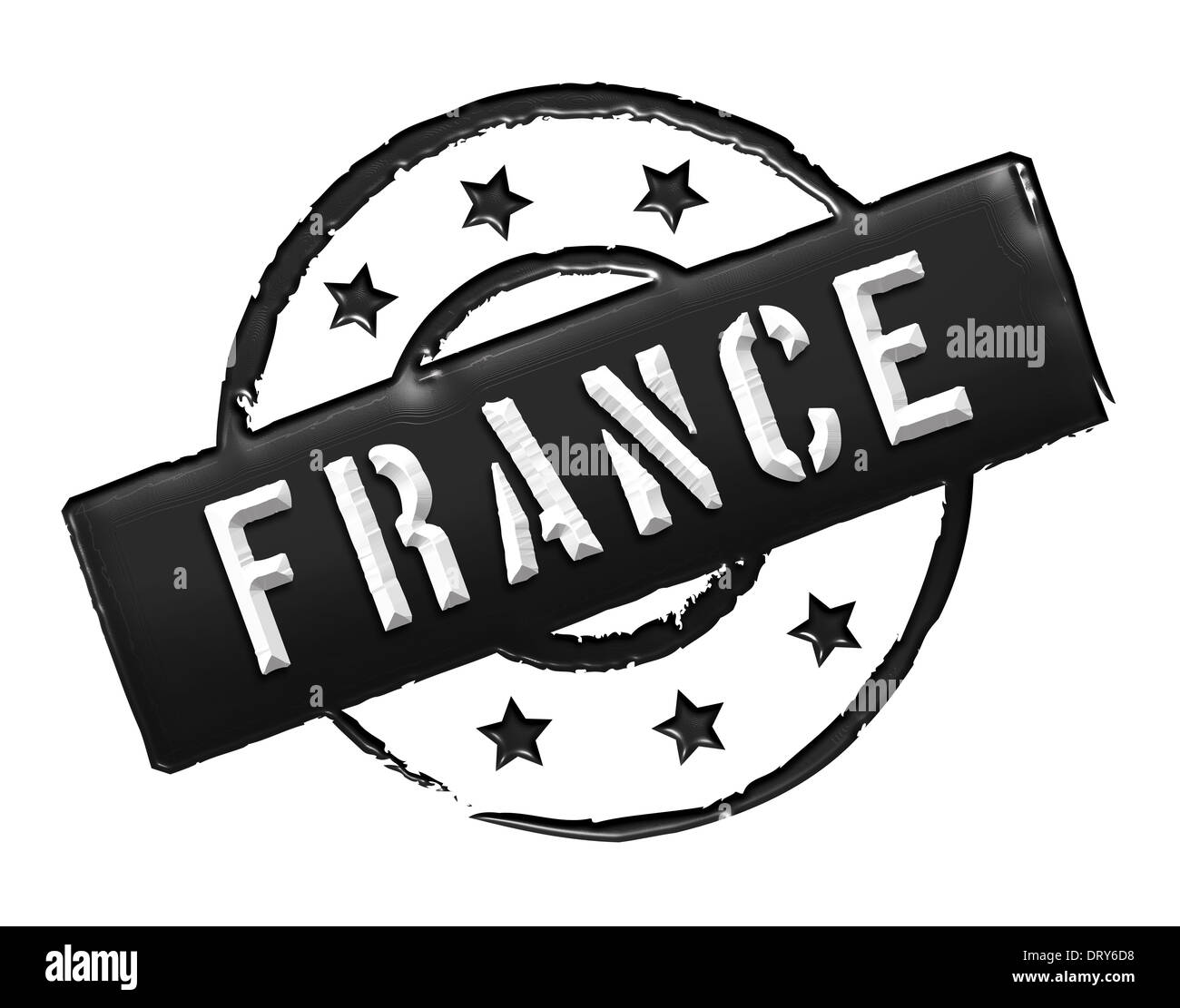 France stamp abstract Black and White Stock Photos & Images - Alamy