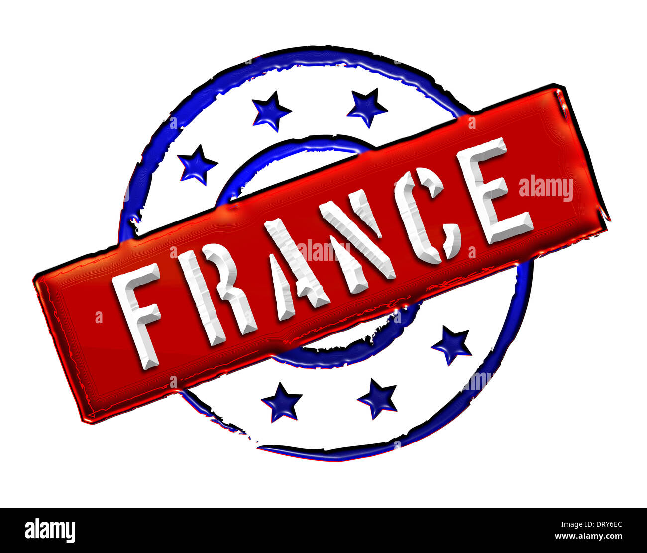 France - Stamp Stock Photo - Alamy
