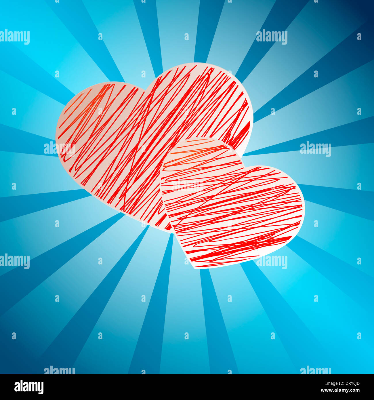 heart shape design for love symbols Stock Photo - Alamy