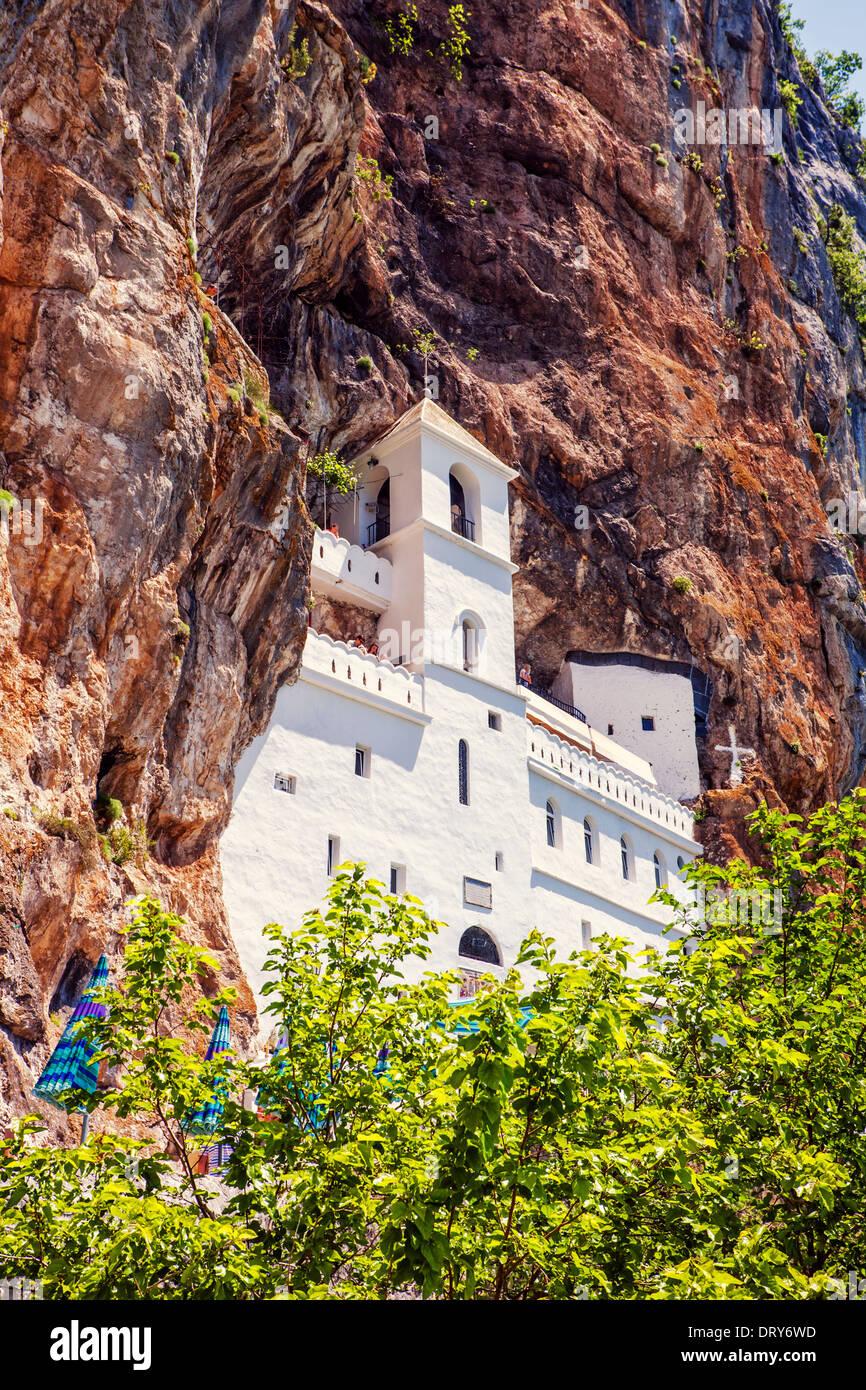 view on Ostrog ortodox monastery Stock Photo - Alamy