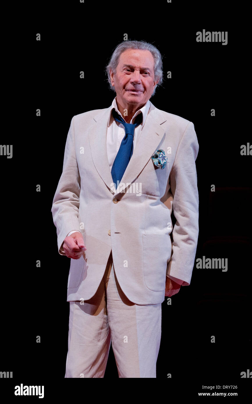 Feb. 3, 2014 - The actor Arturo Fernandez presents the play ''Don Juan ...