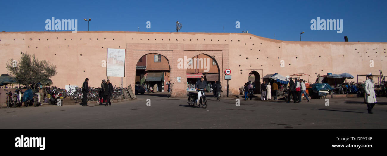 Bab doukkala gate hi-res stock photography and images - Alamy