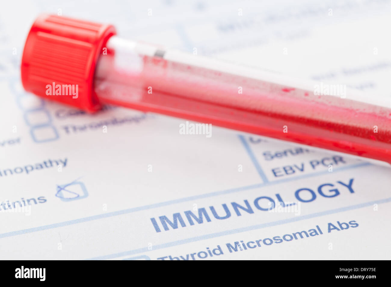Blood vial hi-res stock photography and images - Alamy