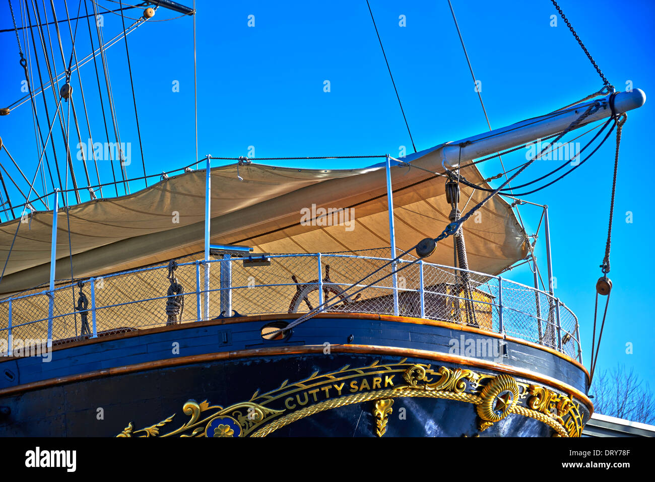 The Cutty Sark is a British clipper ship. Built on the Clyde in 1869 ...