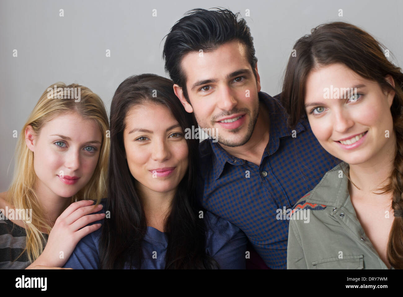Touching friends shoulder hi-res stock photography and images - Alamy