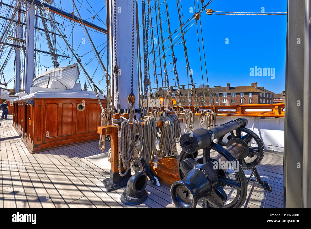 The Cutty Sark is a British clipper ship. Built on the Clyde in 1869 ...