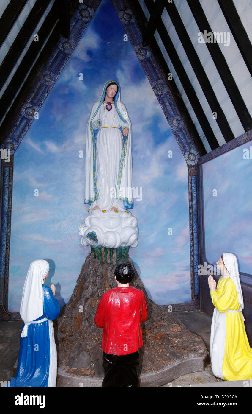 Virgin Mary statue in Dingle, County Kerry, Ireland Stock Photo - Alamy
