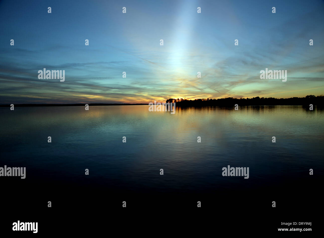Sunset, Lake Murray, Columbia, SC photos by Catherine Brown Stock Photo ...