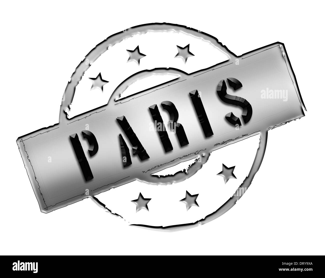 Paris stamp hi-res stock photography and images - Alamy