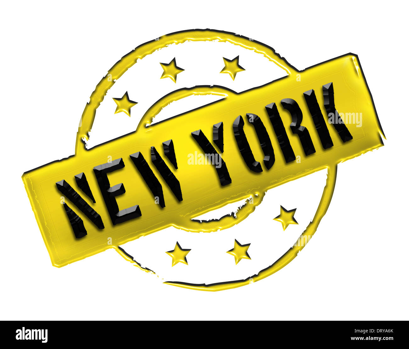 Stamp - NEW YORK Stock Photo - Alamy