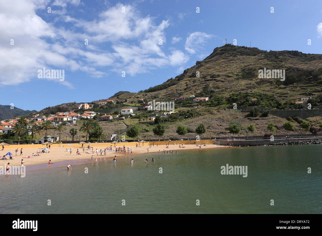 Machico bay - Machico, Madeira, Portugal, Europe Stock Photo - Alamy
