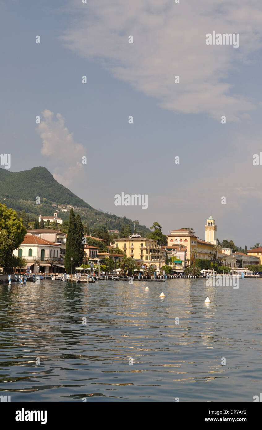 A view of Gardone Riviera, on Lake Garda Stock Photo - Alamy