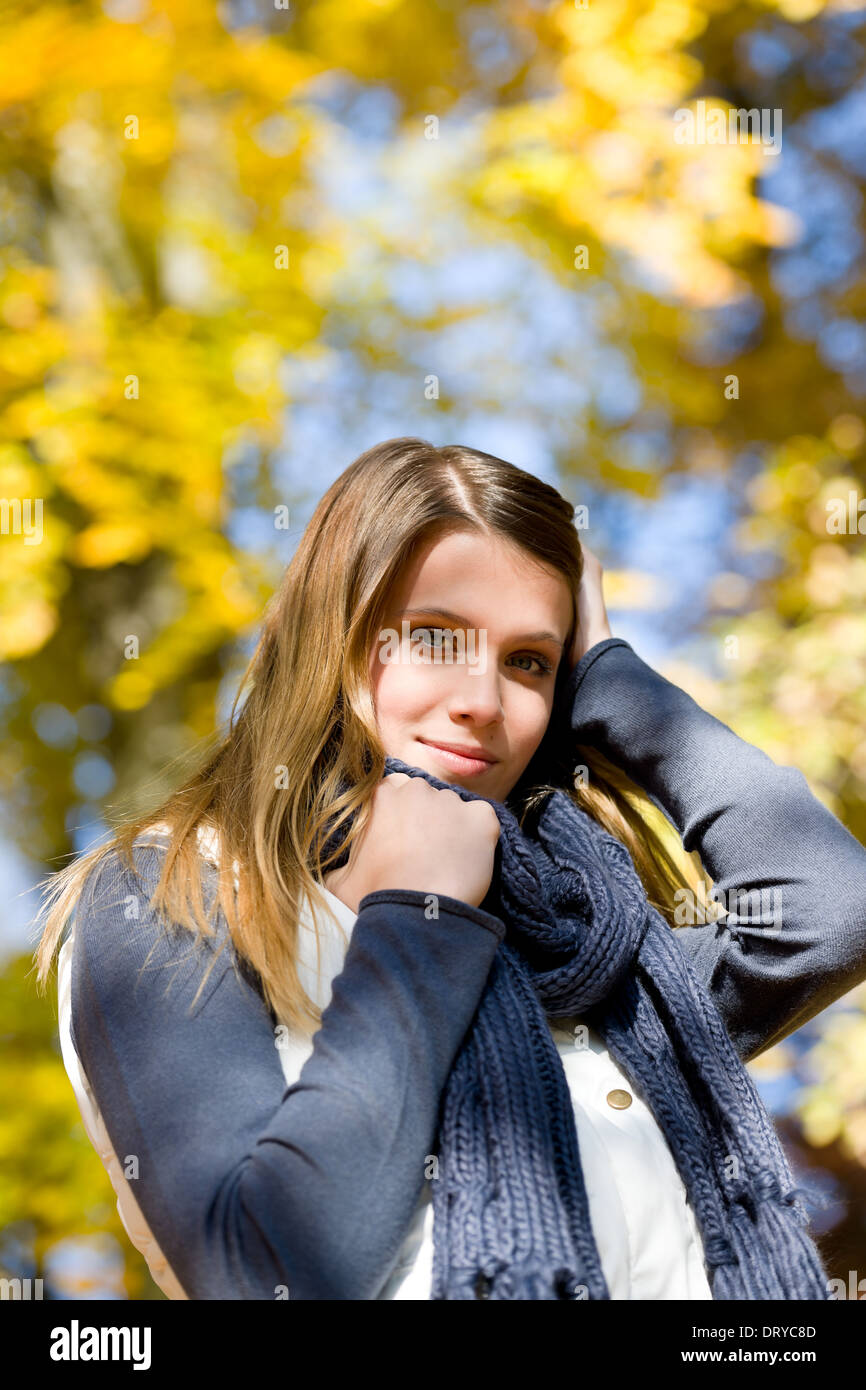 Autumnal model hi-res stock photography and images - Alamy