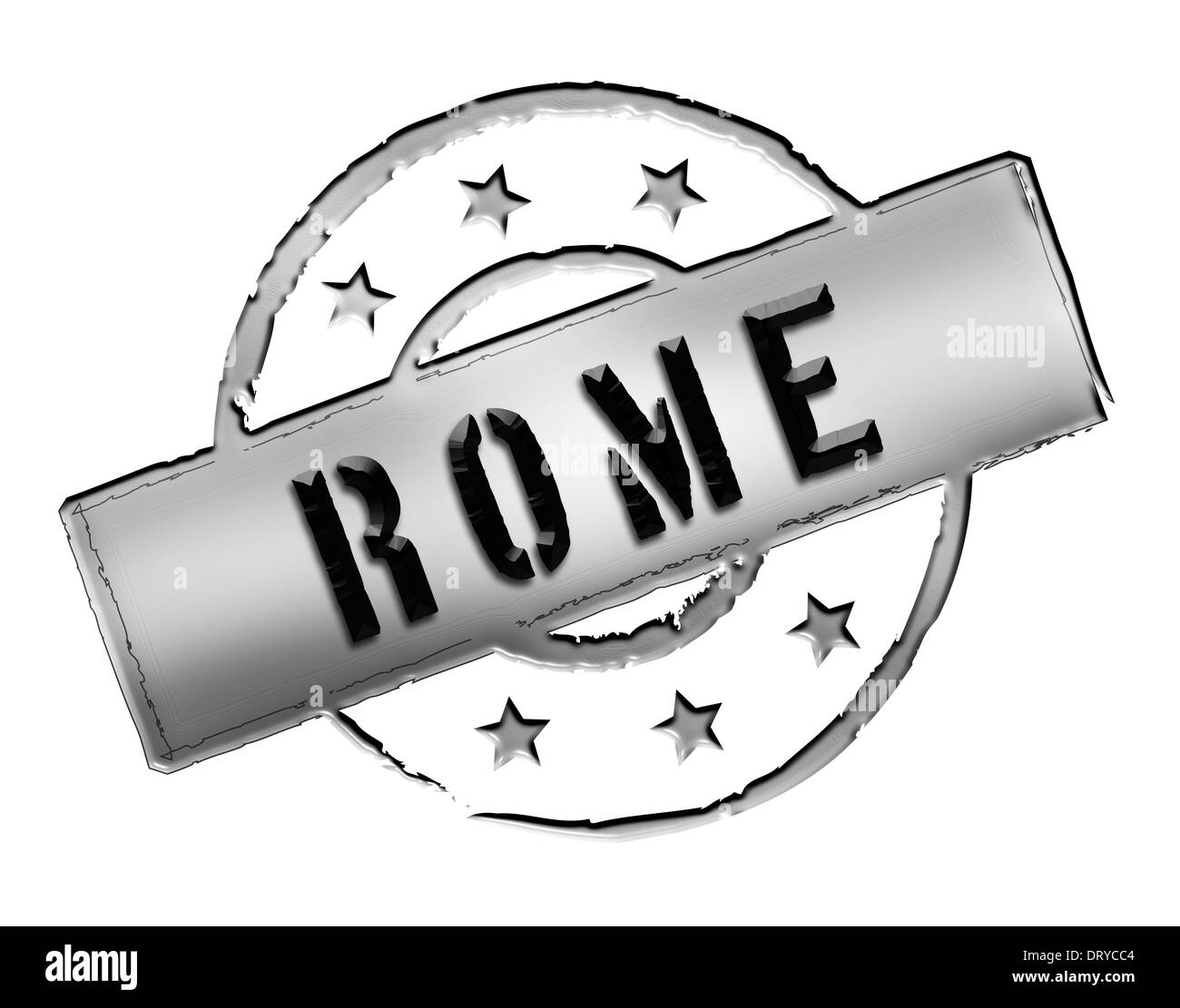 Rome stamp hi-res stock photography and images - Alamy
