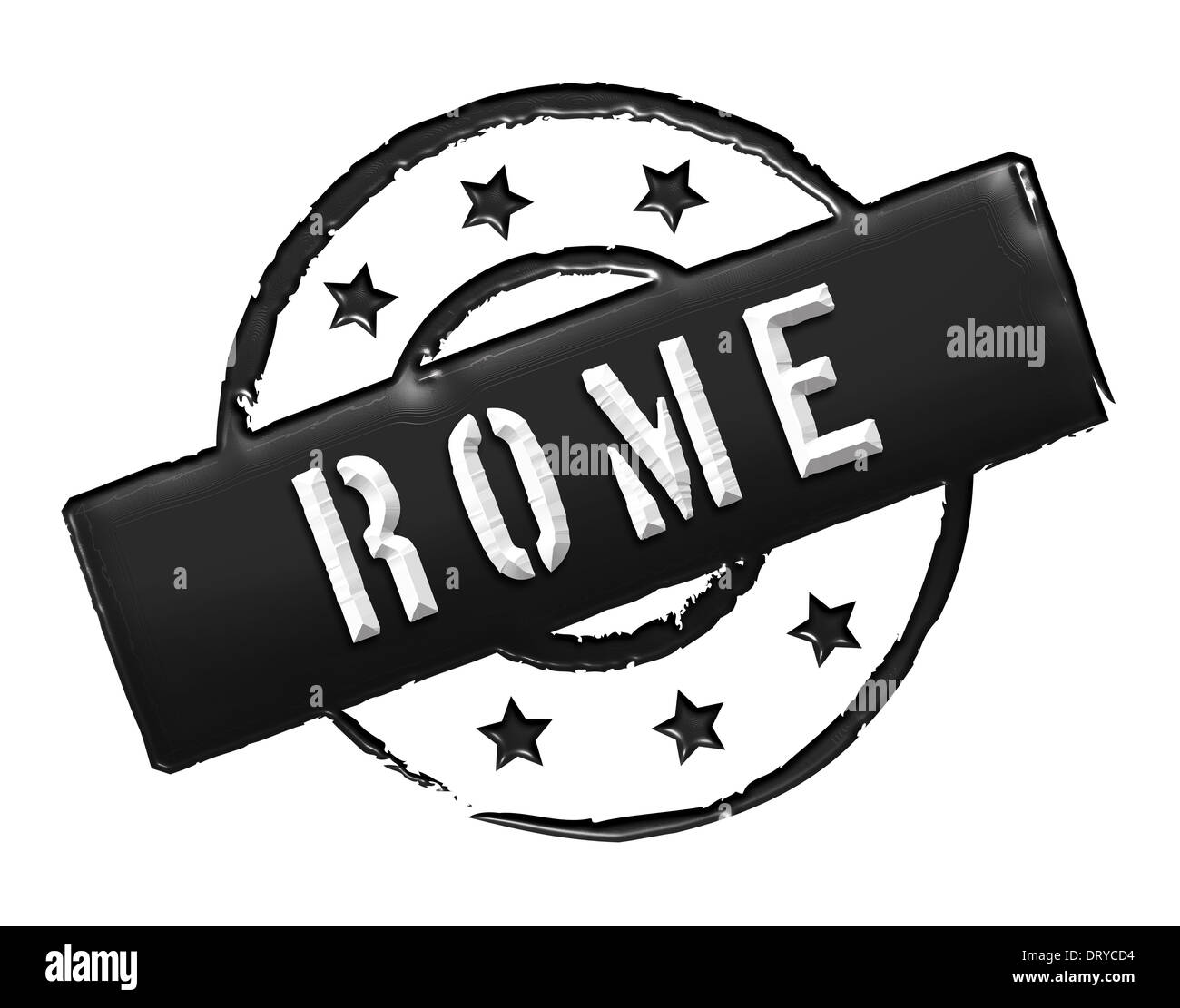 Stamp - Rome Stock Photo - Alamy